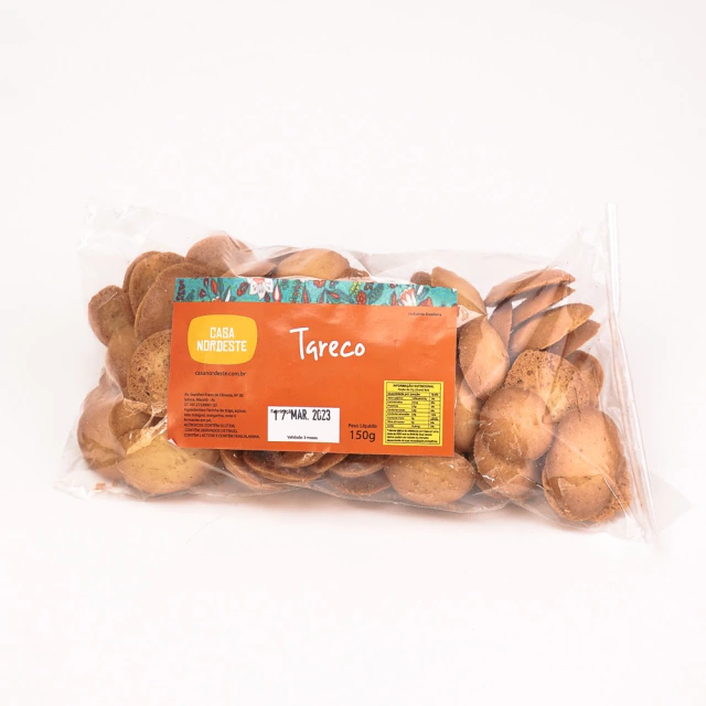 Biscoito Tareco - Casa Nordeste - 150g - Casa Nordeste