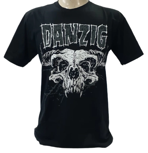 Camiseta Danzig - Logo skull - Brutal Wear