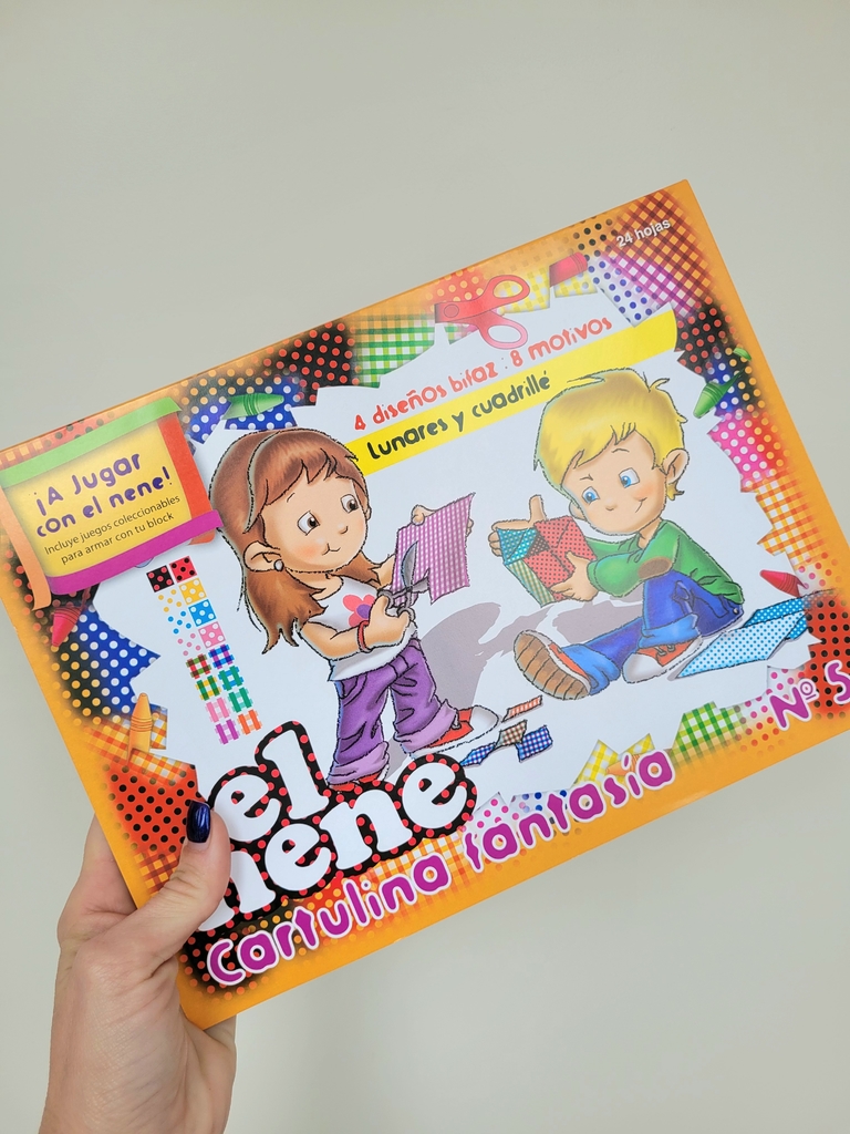 Block Hojas de Dibujo Nº5 El Nene Fantasia - MR PENCIL