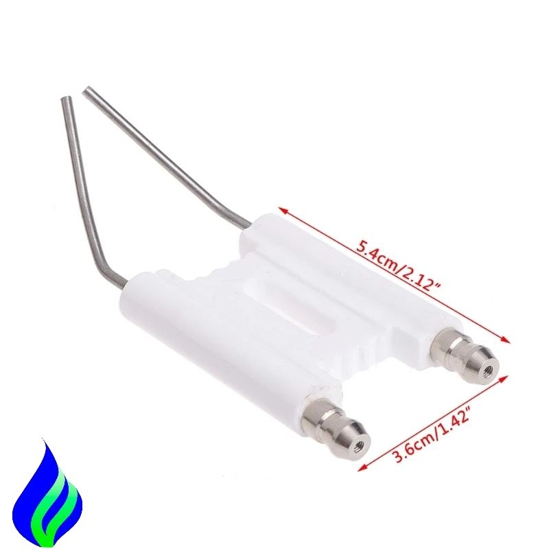 CE2A44-45 Electrodo o Bujía De Ignición Doble Varilla Para Quemador
