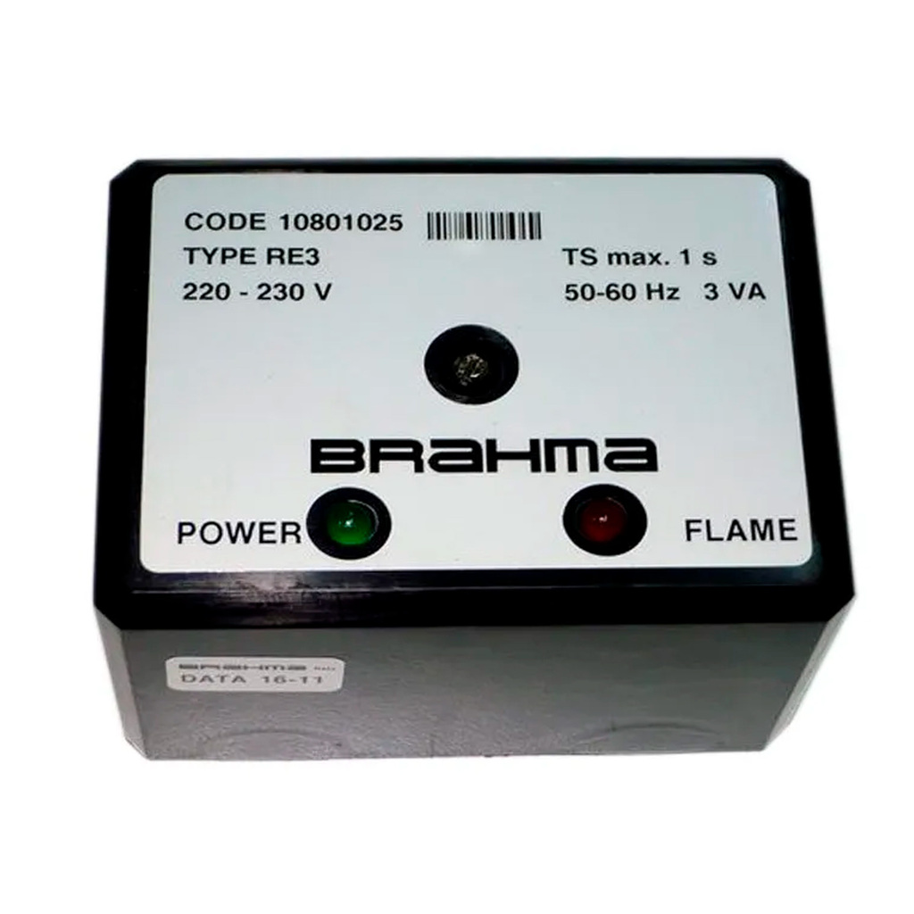 RE3 RELE DE LLAMA BRAHMA CONTROL PROGRAMADOR PARA QUEMADOR DE GAS