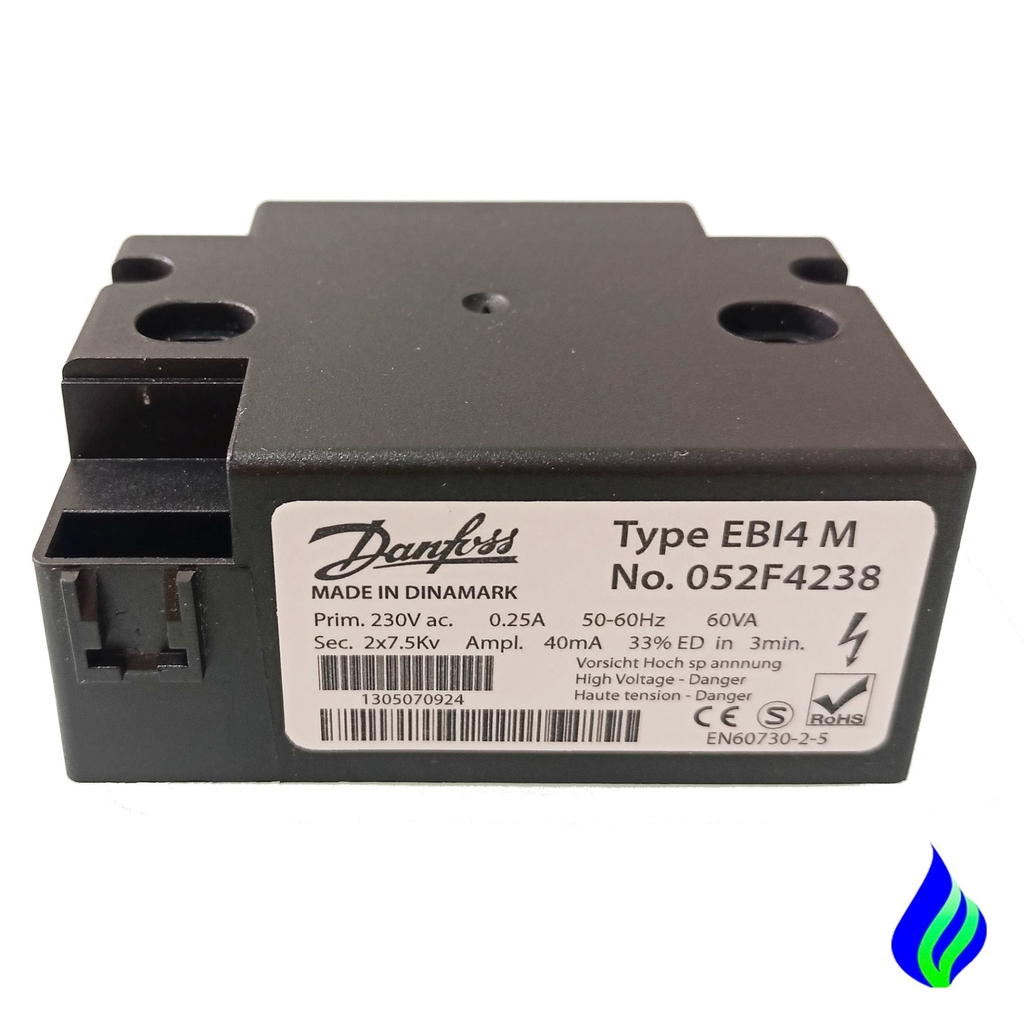 052f4238 Transformador De Ignición Danfoss Ebi4 M 230v 2X7.5kv Para Q