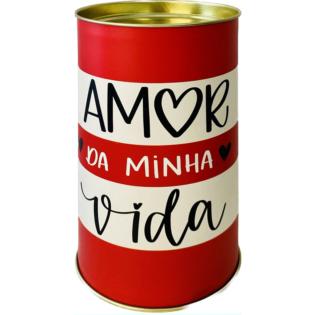 Lata Para Bombom Amor Da Minha Vida