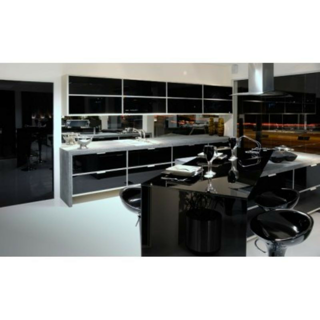 Mdf Preto Lacca 06 Mm Eucatex