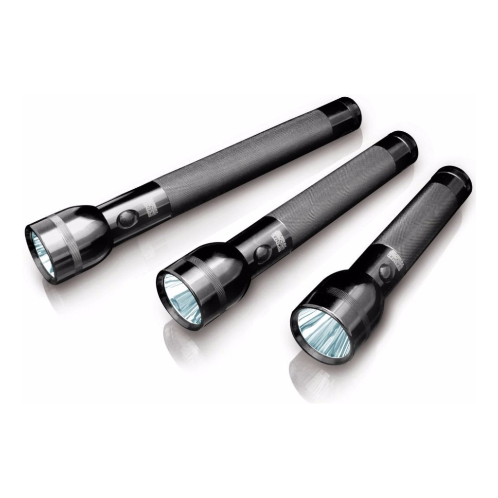 Linterna Spinit Metal Pro 2D negra - Mundo Esturion SRL