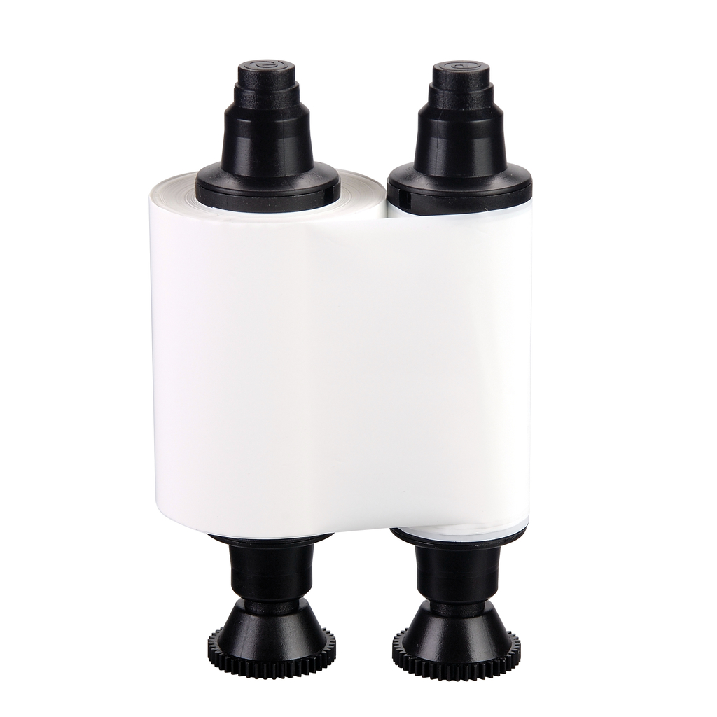 RIBBON EVOLIS DUALYS/PEBBLE/SECURION, MONO BRANCO, 1000 IMPRESS