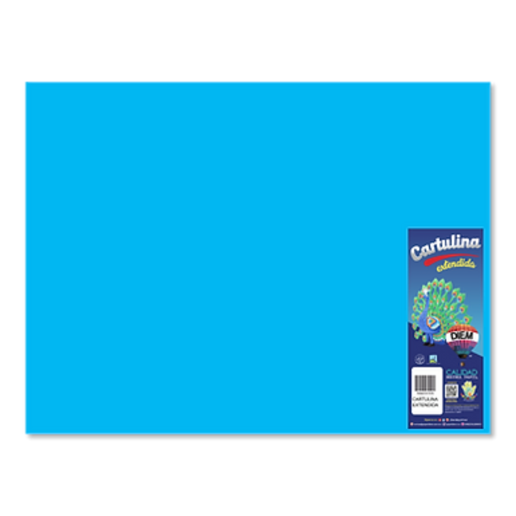 CARTULINA IRIS AZUL INTENSO 30 DIEM