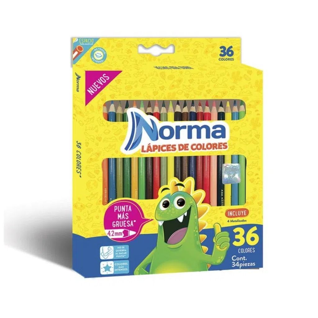 COLORES C/36 NORMA - GOFLER DISTRIBUIDORA PAPELERA