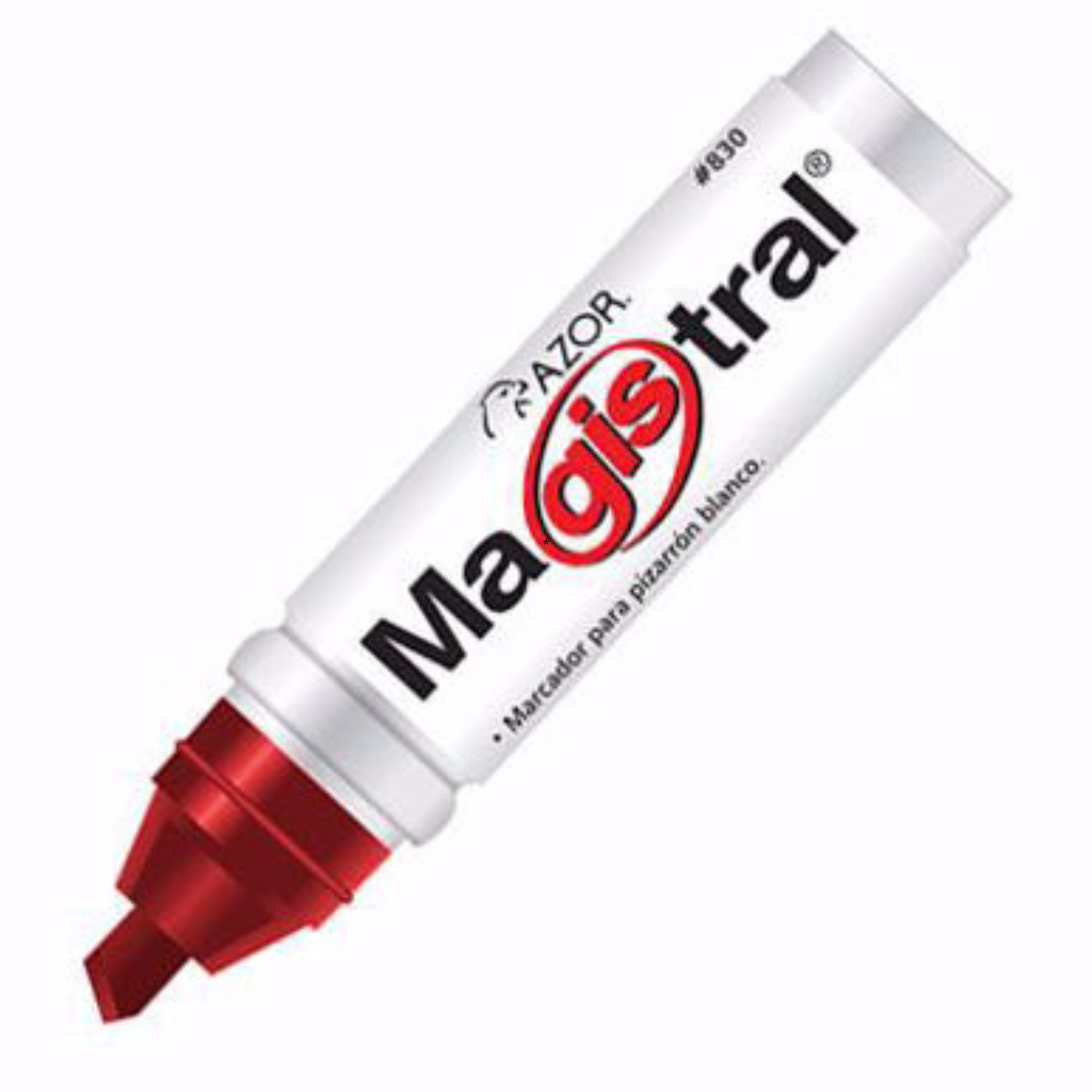 MARCADOR PARA PIZARRON MAGISTRAL METALICO AZOR