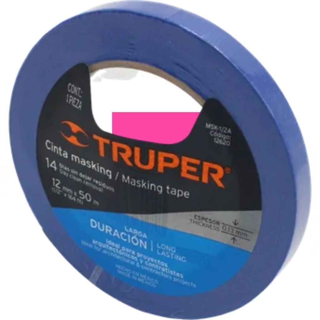 CINTA MASKING AZUL 12X50 TRUPER