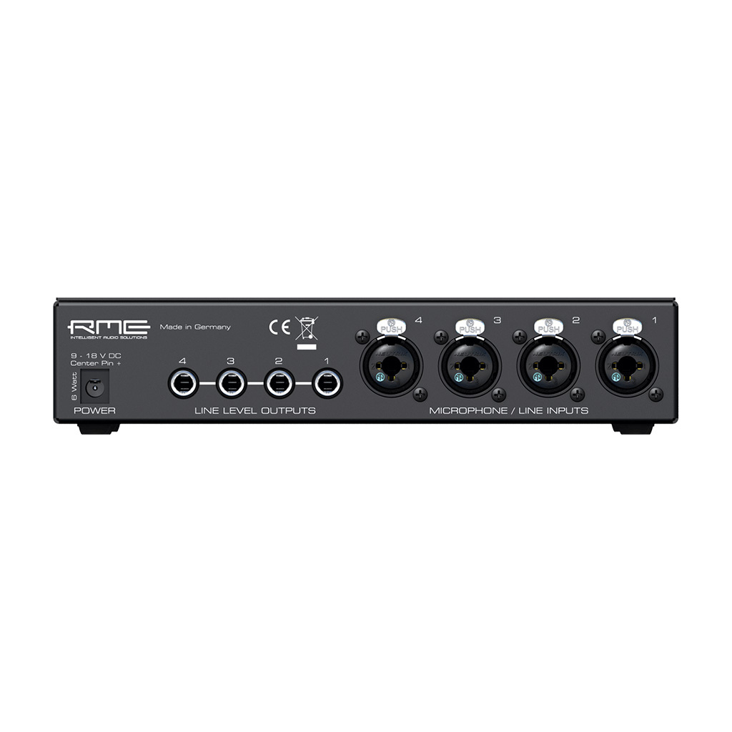 RME Quadmic II Pre Amplificador de Mic 4ch Portable