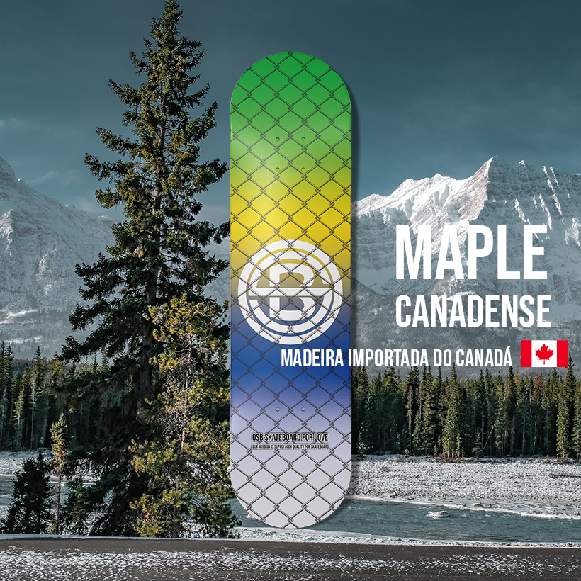 Shape de Maple Canadense com Estampa em Heattransfer