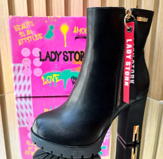 BOTAS VESTIR CUERO LADY STORK - Step Calzados