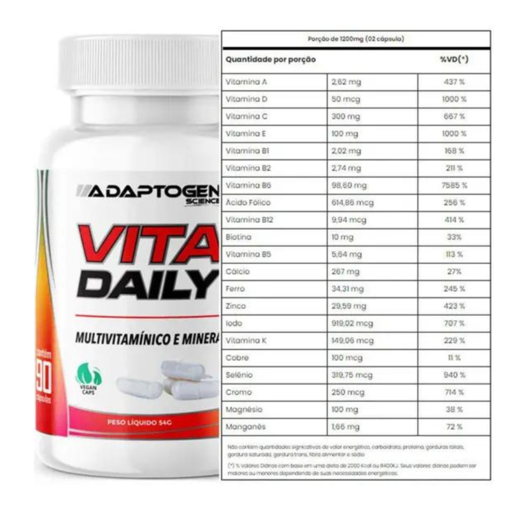 Vita Daily Multivitamínico (90)Caps