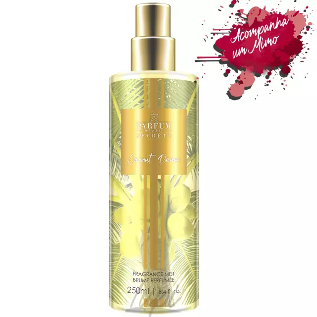 Body Splash Coconut Dream Parfum Brasil 250ml