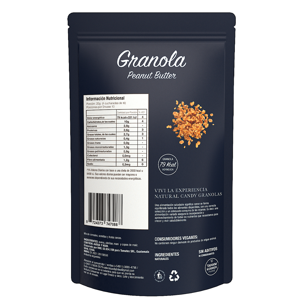 Comprar Granolas en natural candy bites