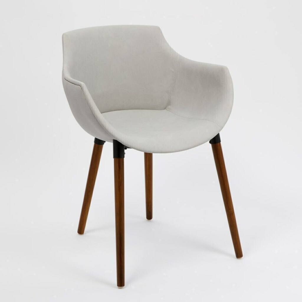 Silla Frida Wood Tapizada