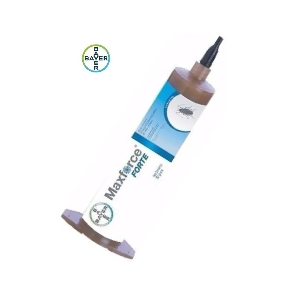 Pack 4 Maxforce Forte Gel Bayer Jeringa 30gr Mata Cucarachas
