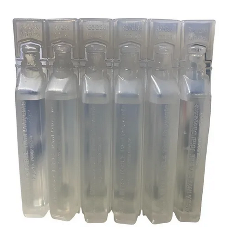 Solución Agua Inyectable 10 ml - Biorent solutions