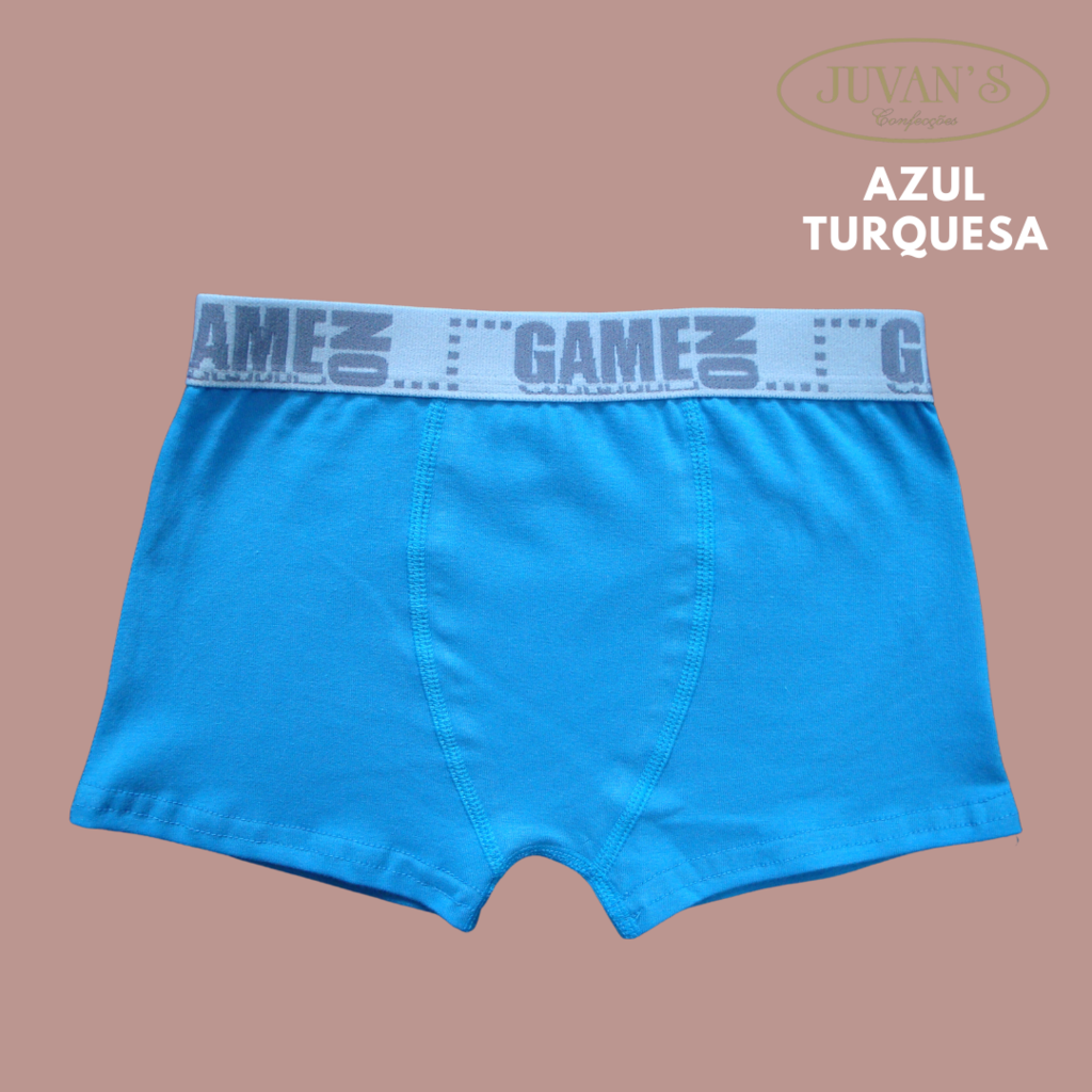 Ref: 1203/2 Cueca Infantil Boxer - Comprar em Juvan's