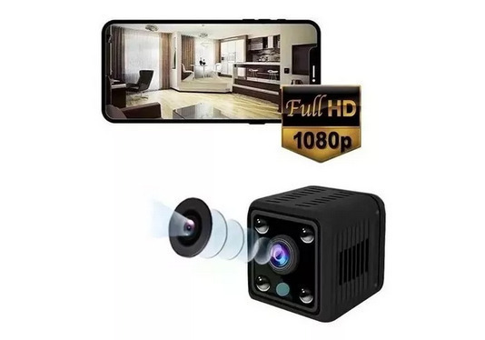 Camera Ip Wifi Infravermelho Espia X6 HD 1080P Visão Norturna