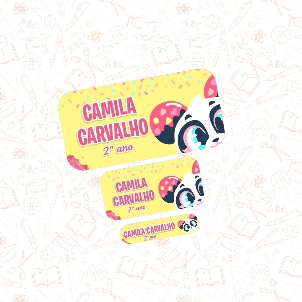 Comprar Etiquetas Escolares em Kako Adesivos