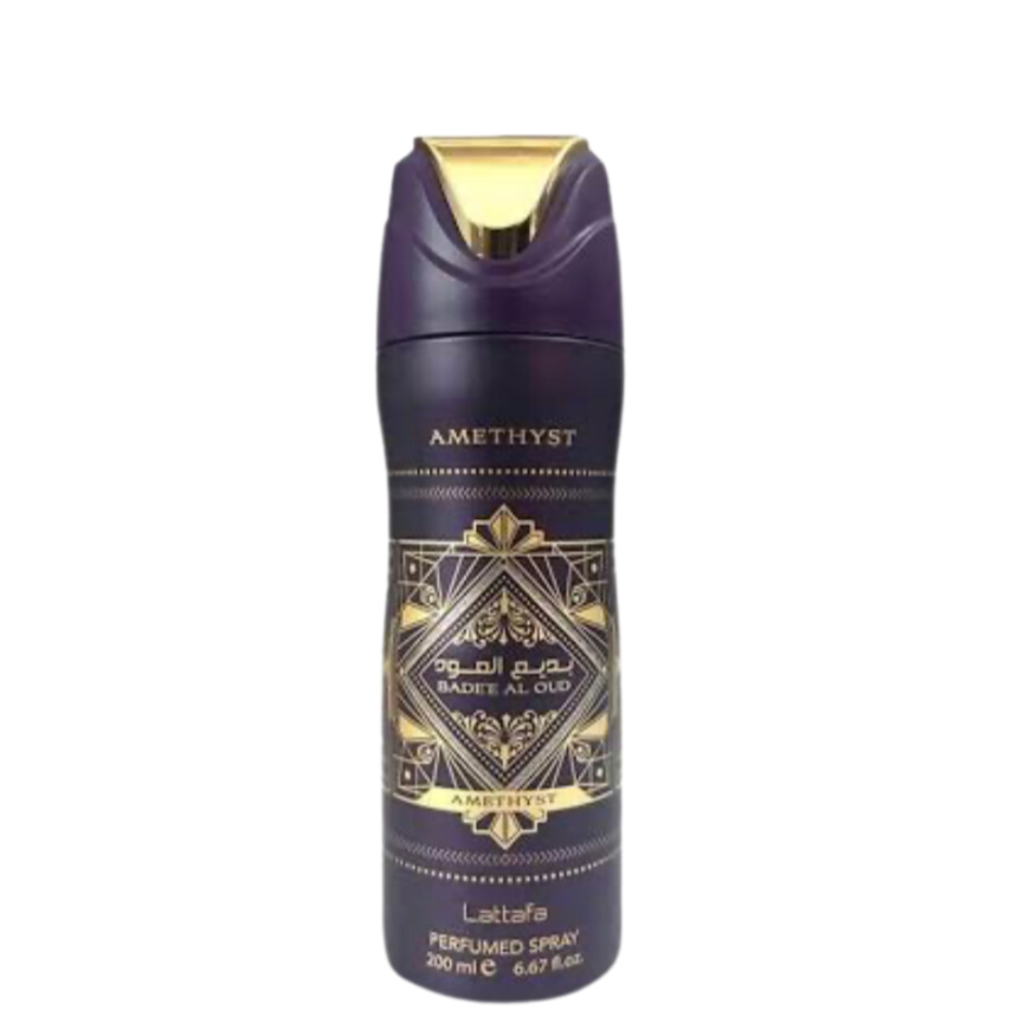 Perfume Spray Árabe- Bade’e Al Oud Amethyst 200 ml Lattafa