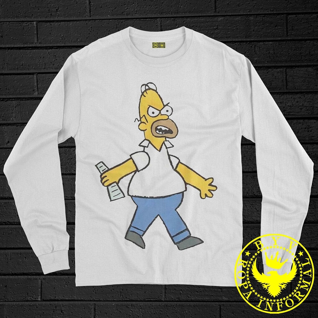 LOS SIMPSON: PAPA ENOJADO - Comprar en byv_ropainformal