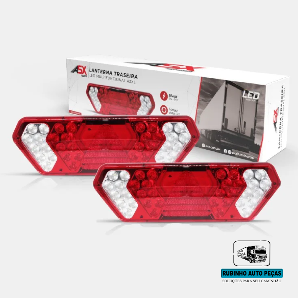 Lanterna traseira Guerra led bivolt