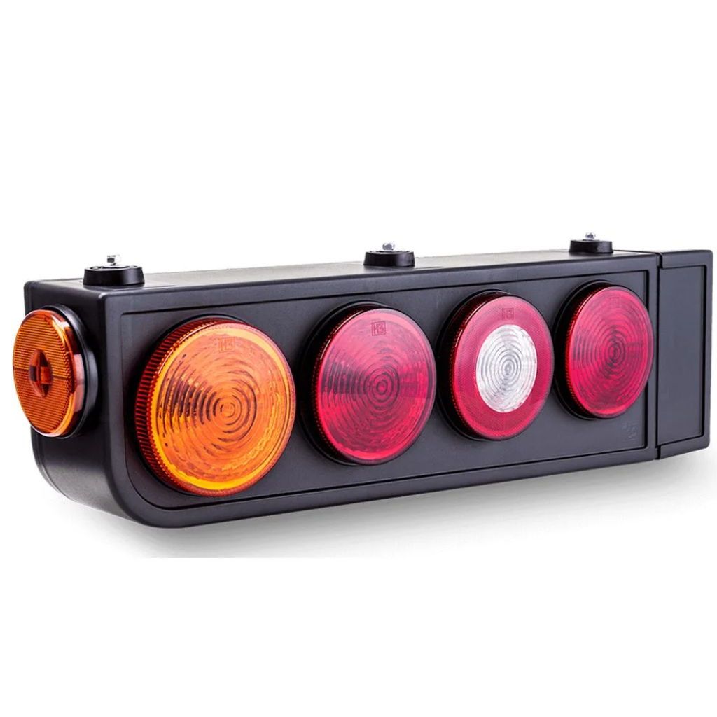 Lanterna Traseira Carreta Randon com Aba com chicote