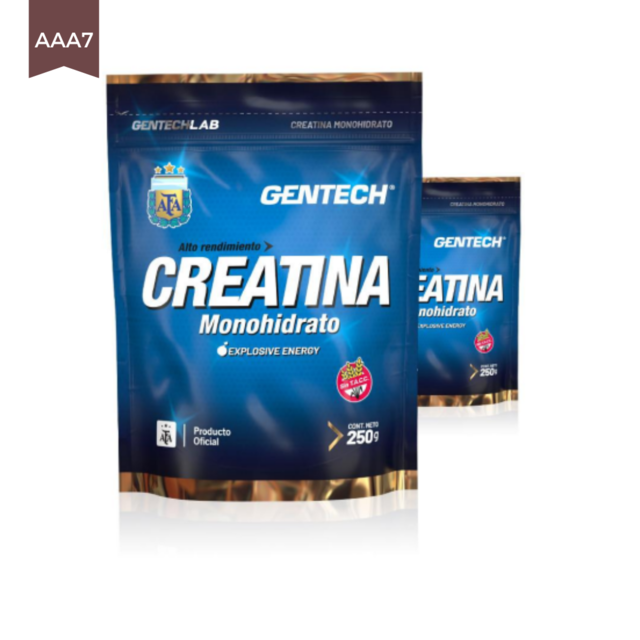 Creatina monohidrato - Gentech - Distribuidora Zion