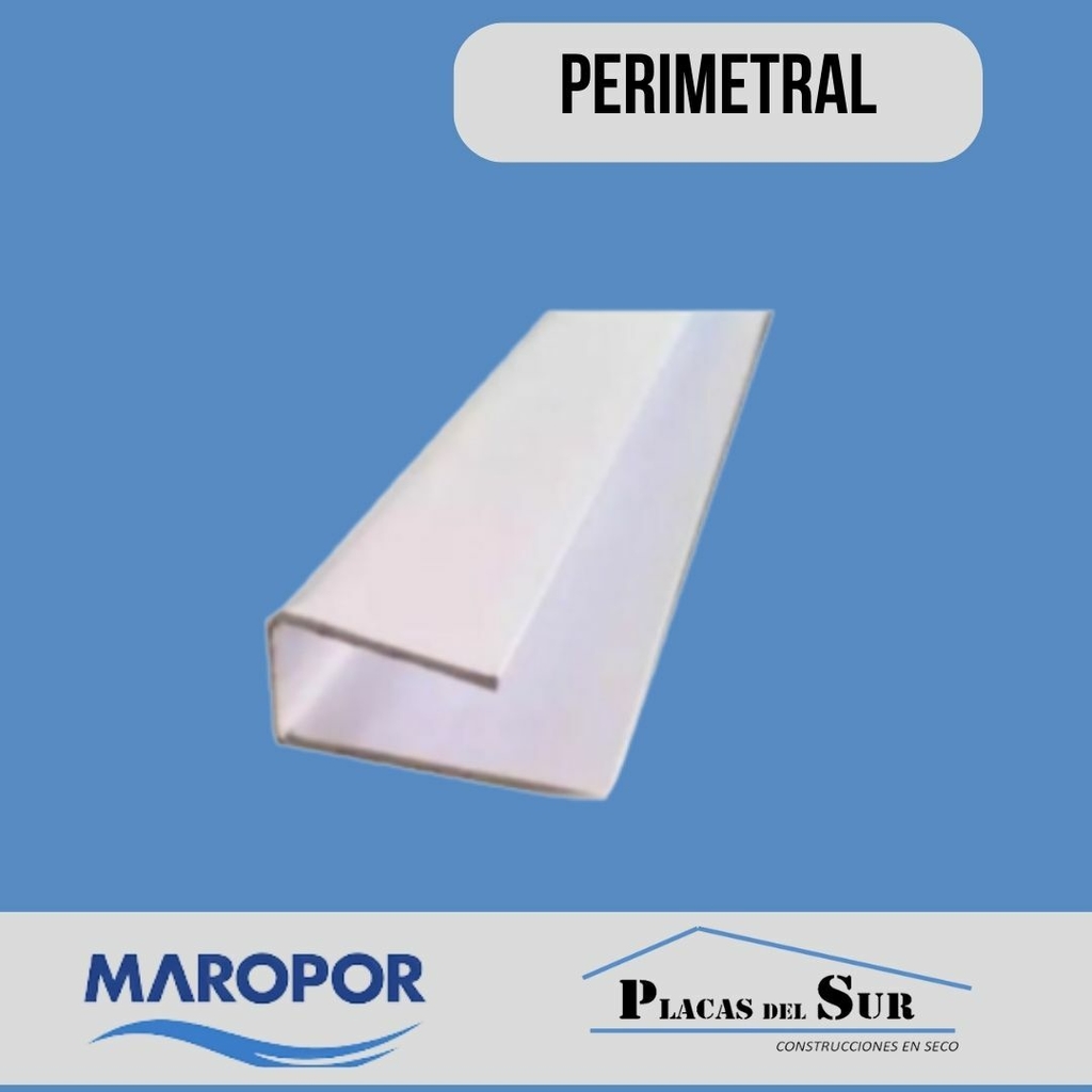 Perimetral PVC X3mts - Comprar en Placas del sur