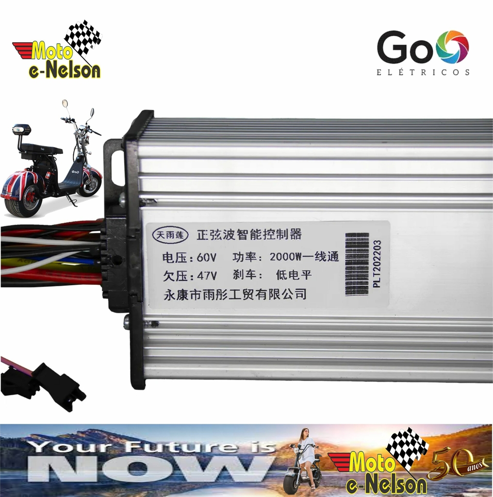 Modulo controlador para scooter elétrica citycoco 2000w 60 v
