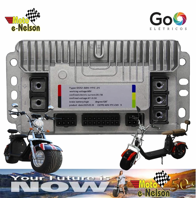 Modulo controlador scooter eletrica citycoco 2000w 60V
