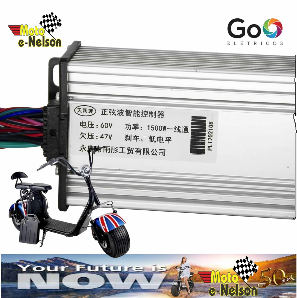 Modulo Controlador para Scooter Elétrica X7 Citycoco GoO 1500w 60V