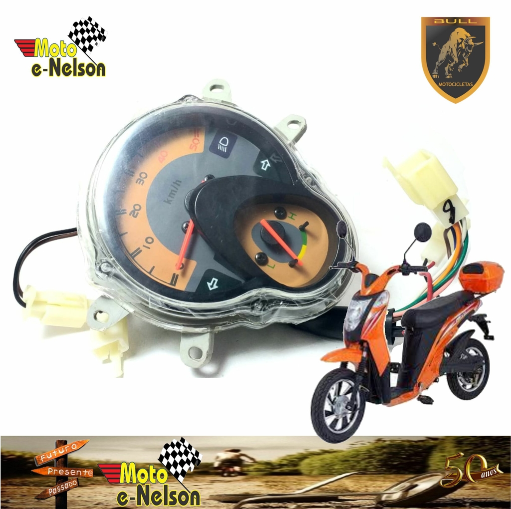 Painel Completo Original Bull Scooter Elétrica Bell 500