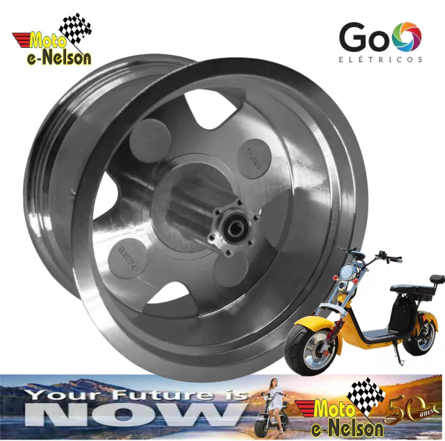 Roda dianteira 12 polegadas para scooter eletrica citycoco goo x12