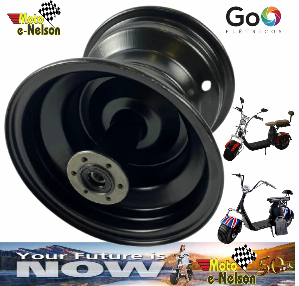 Roda dianteira 10 polegadas para scooter eletrica citycoco goo x11