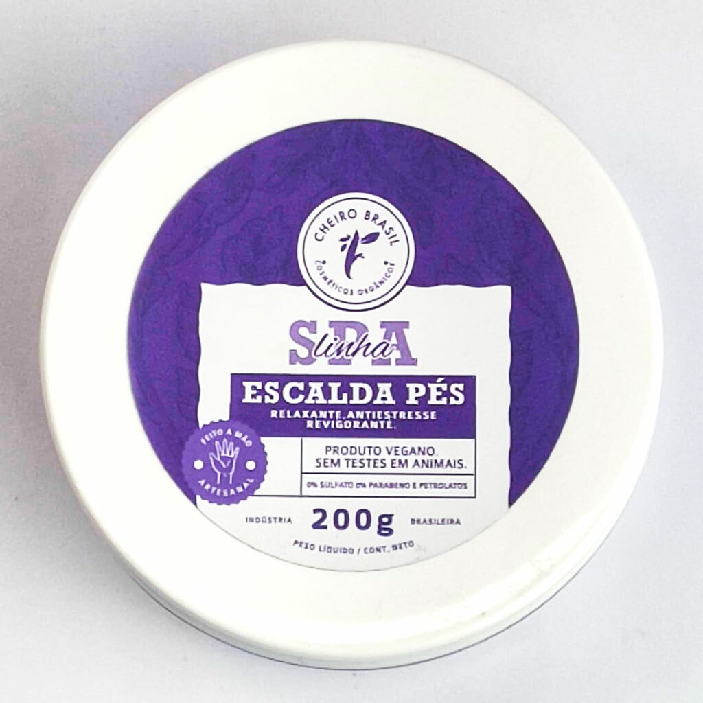 ESCALDA PÉS - LINHA SPA - CHEIRO BRASIL