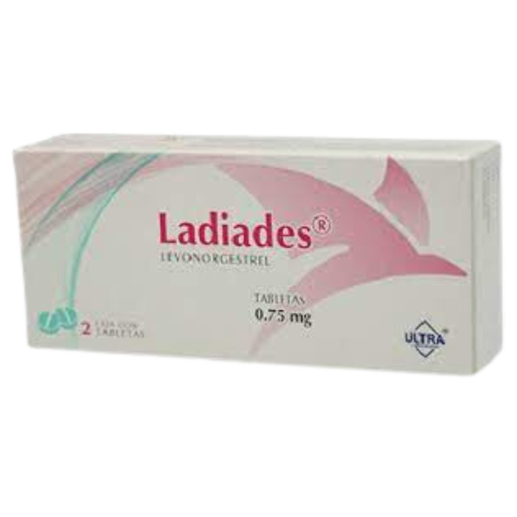 Levonorgestrel 7.5mg 2 tabletas (Ladiades)