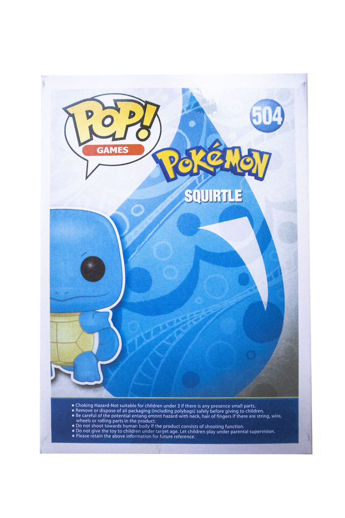 Squirtle Pokemon #504 - Simil Funko Pop - Unytoys