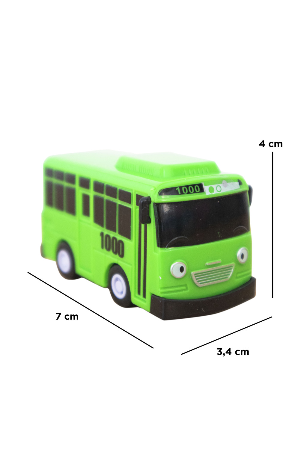Rogi Verde - Tayo El Pequeño Autobús - Importado a fricción