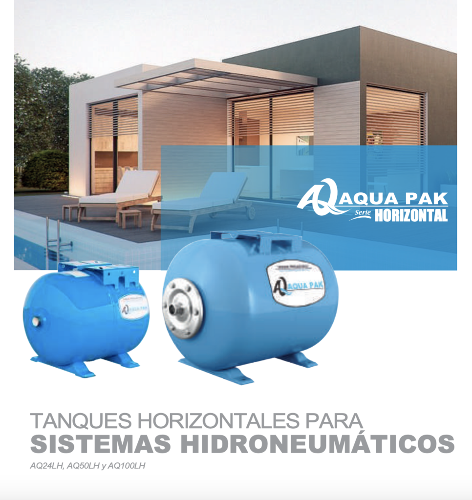 Tanque Precargado AquaPak 100 litros aq100lh