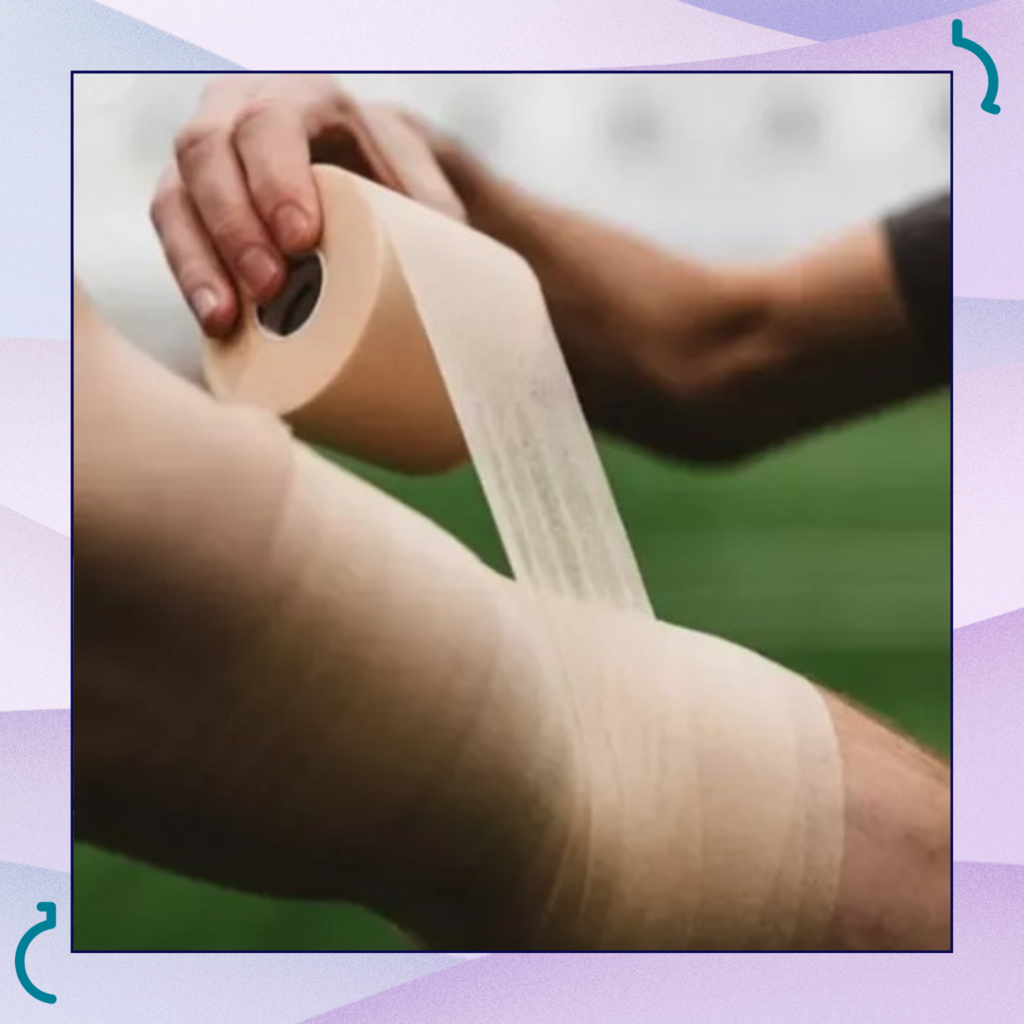 Cinta Pre Tape Pre Vendaje Deportivo 7cm x 27mts