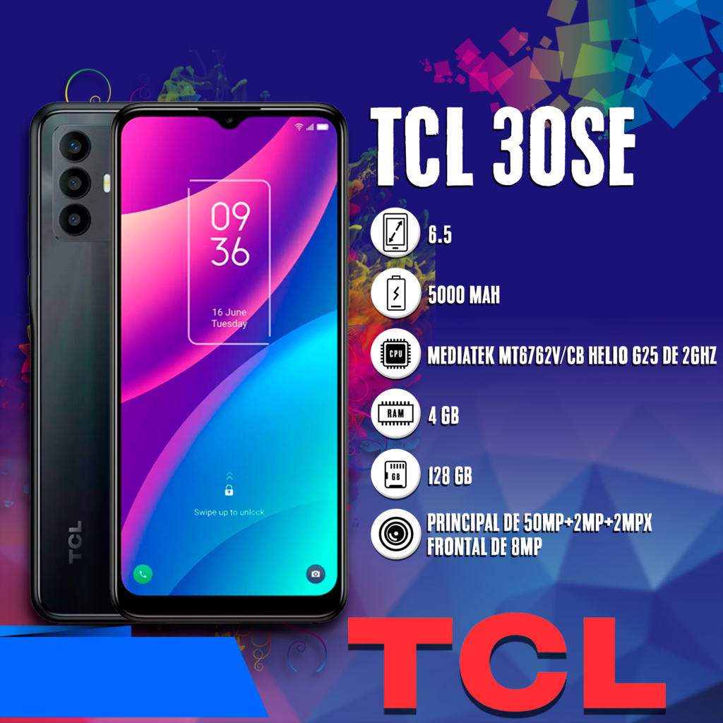 TCL 30SE 128 GB 4 RAM
