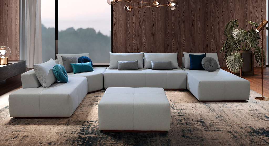 Sofá Modulado Ilha - HEXA - Comprar em Deguile Móveis