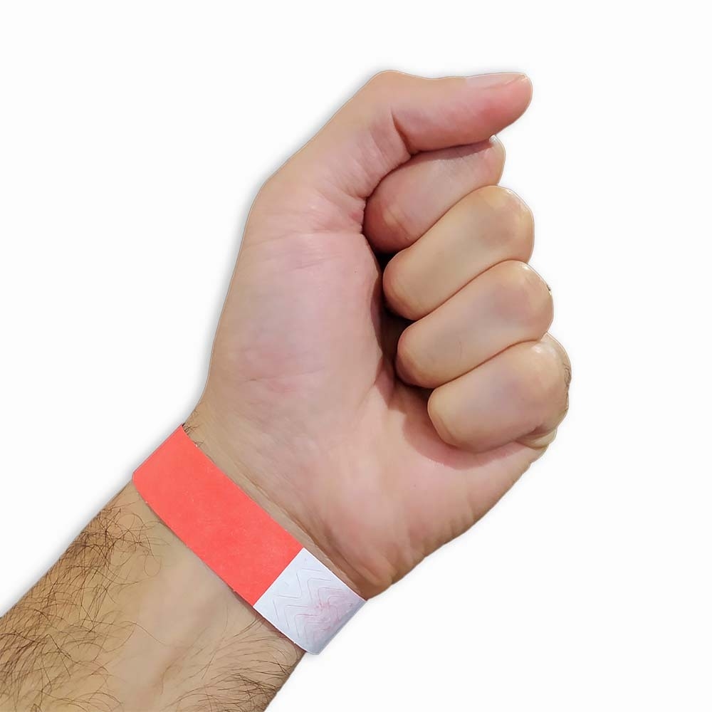 Pulseira de identificação para eventos e hospitais