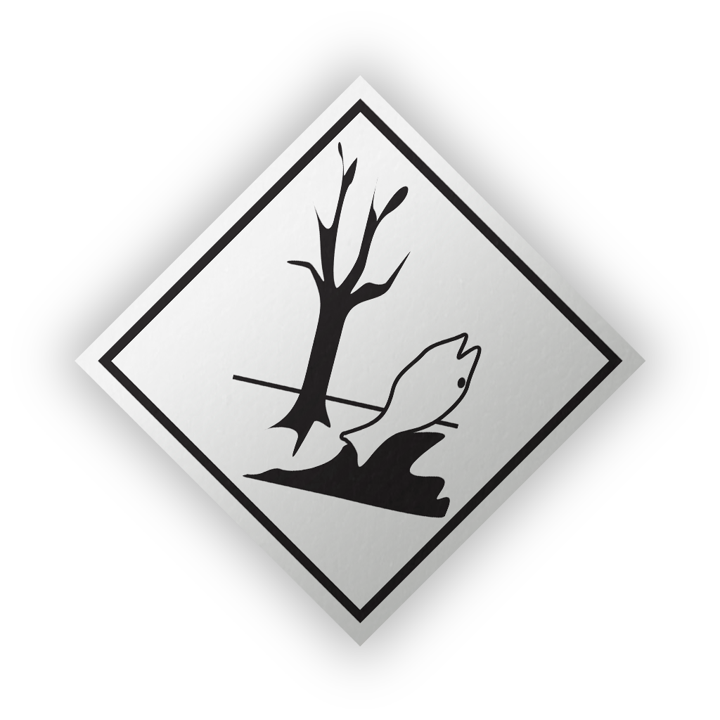 Placa Rótulo de Risco Classe 9 Substância Perigosa ao Meio Ambiente