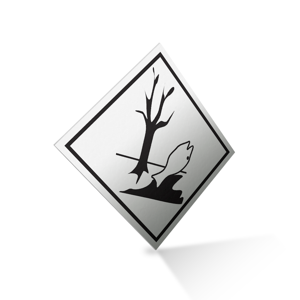 Placa Rótulo de Risco Classe 9 Substância Perigosa ao Meio Ambiente