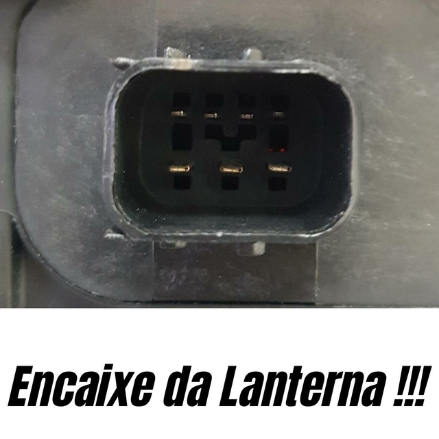 Par Conector Plug Lanterna Traseira Accelo Atego Axor Actros
